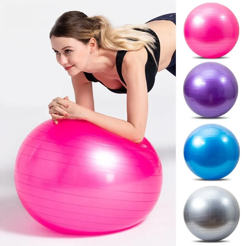 Yoga-Pilates-Ball-Gym-For-Fitness-Balloon-Cover-Workout-Over-Soft-Big ...