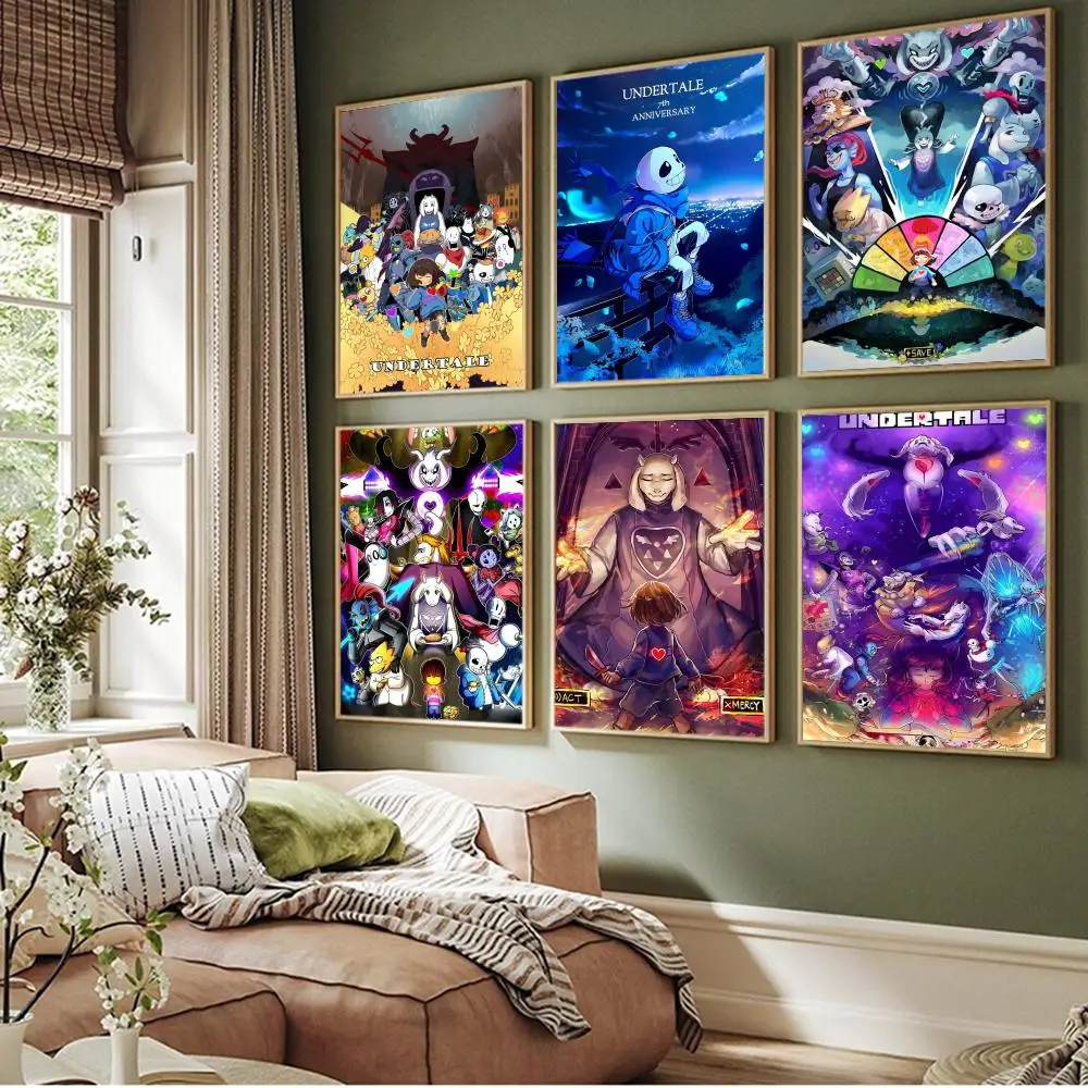 Anime-Designs-Game-Undertale-Poster-Classic-Vintage-Posters-HD-Quality ...