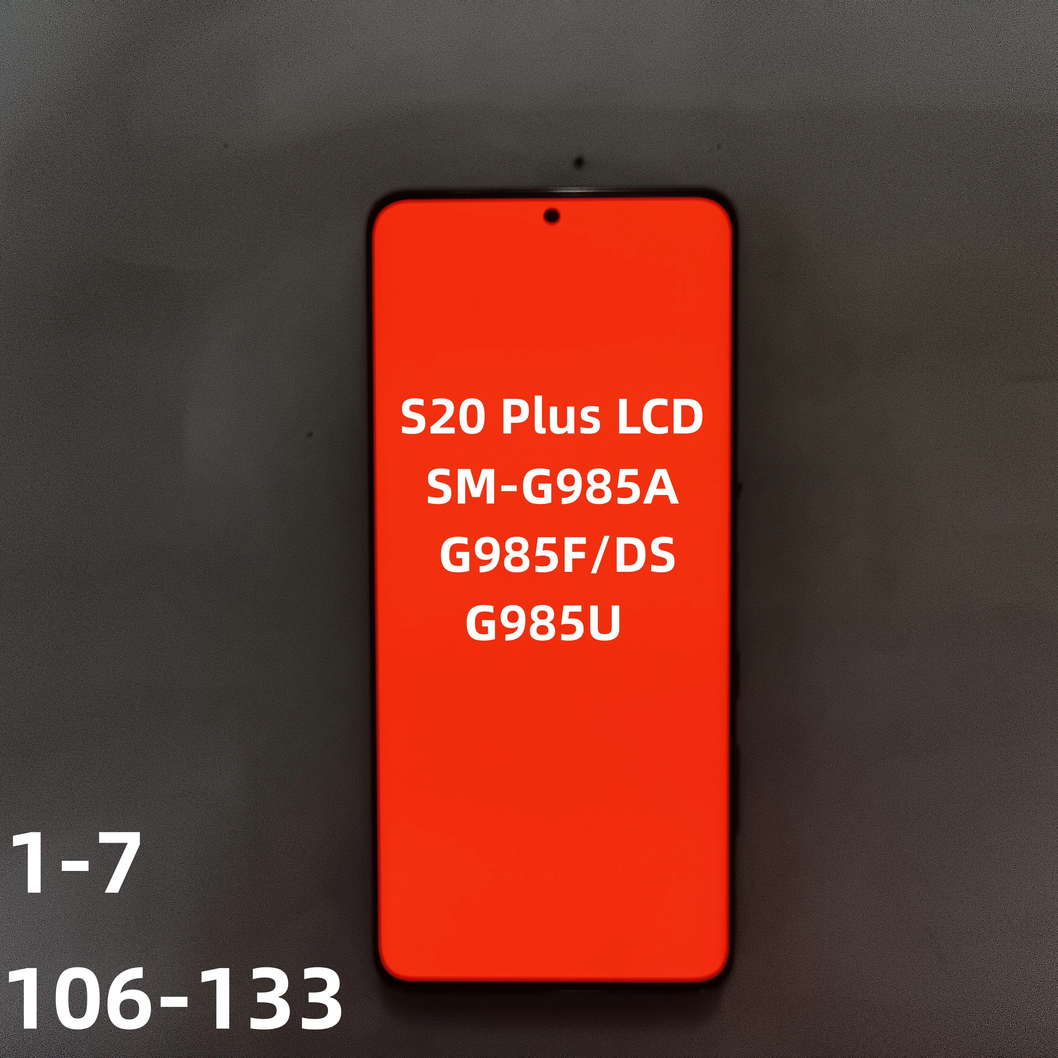 Original G985F LCD For Samsung Galaxy S20 Plus LCD With Frame S20+ SM ...