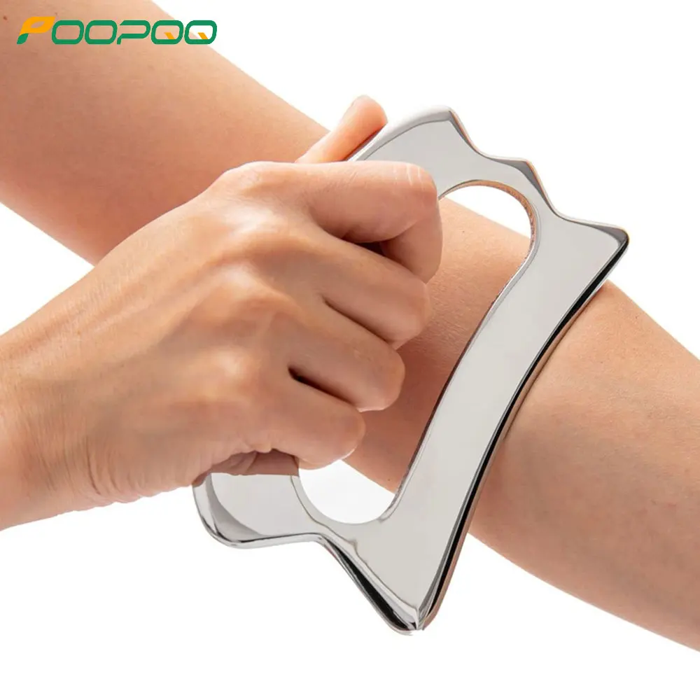Stainless-Steel-Gua-Sha-Massage-Scraping-Tool-Muscle-Scraper-Soft ...