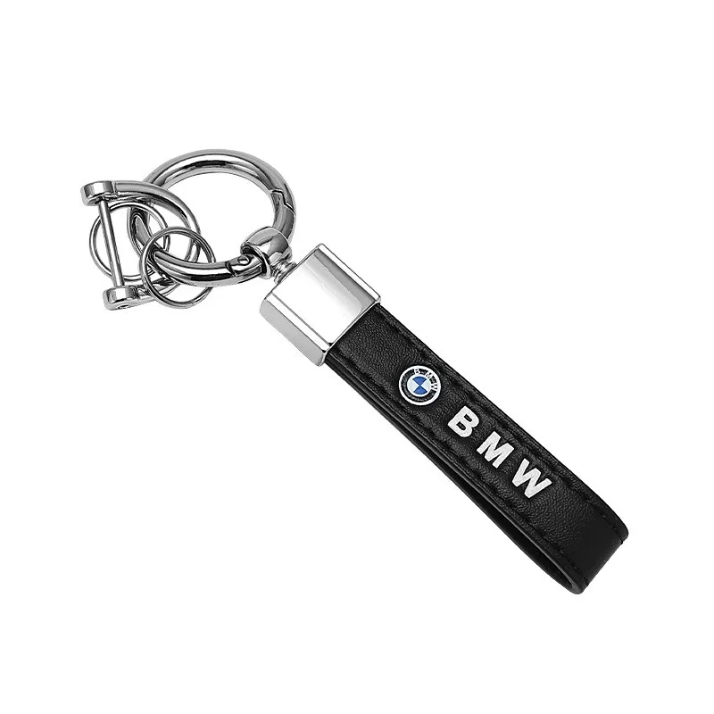 1pcs-Car-Key-Chain-Logo-Keyring-Leather-Keychain-For-BMW-E46-E90-E39 ...