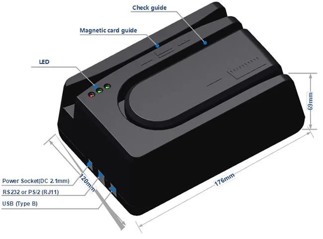 Magnetic Ink Card Reader (micr)