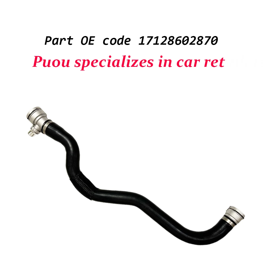 Aluminum-17128602870-Cooling-System-Parts-Rubber-Upper-Radiator-Coolant ...