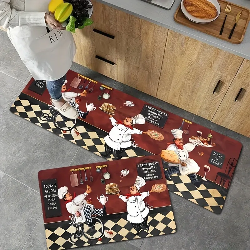 Creative-Flannel-Kitchen-Rug-Living-Room-Non-Slip-Decorative-Mat-Used ...