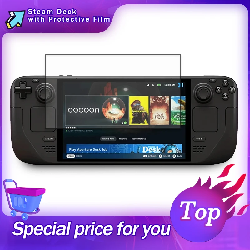 Steam-Deck-Handheld-Game-Console-Display-OLED-Touch-Screen-Suporta ...