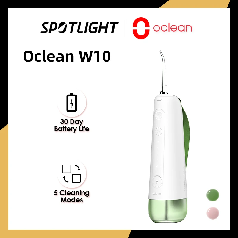 Oclean-W10-Portable-Oral-Irrigator-Water-Jet-Flosser-Smart-Dental ...