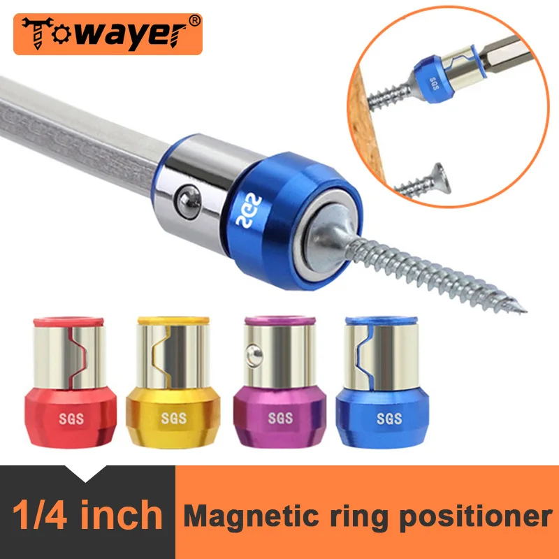 Magnetic-Bit-Holder-Alloy-Electric-Magnetic-Ring-Screwdriver-Bit-for ...