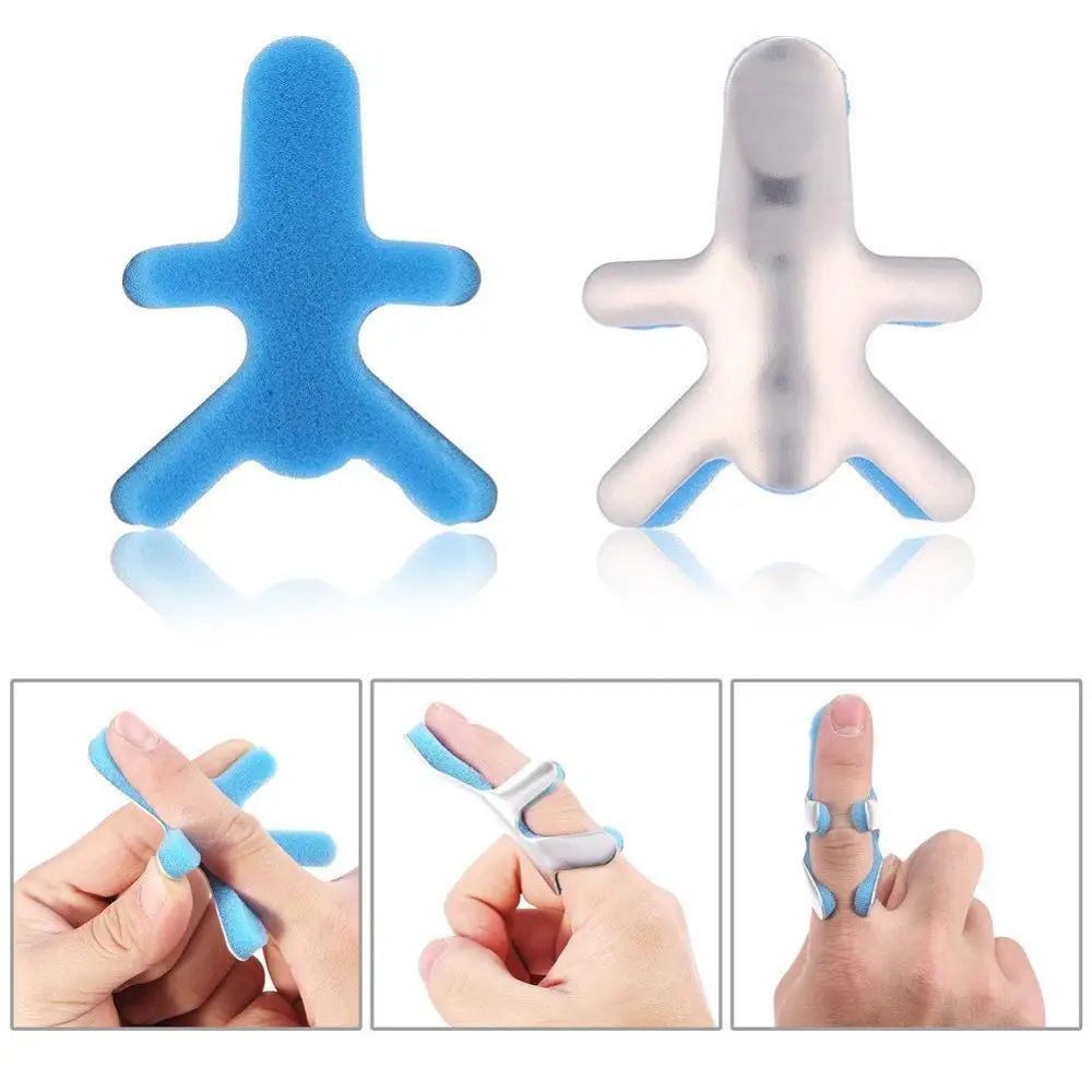 Adjustable-Finger-Splint-Frog-Phalanx-Corrector-Injury-Recovery-Support ...