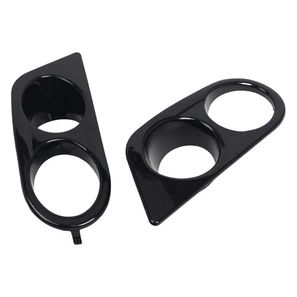 Glossy-Black-Fog-Lamp-Hood-51112695255-Bumper-Fog-Lamp-Surround-Bezel ...