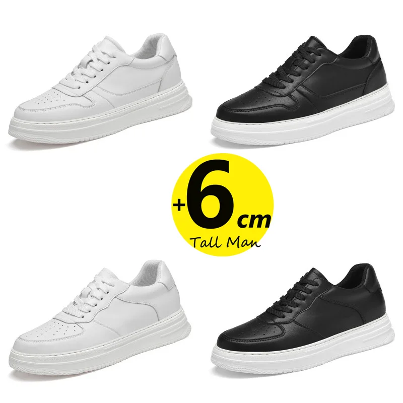 Man-Lift-Sneakers-Men-Booster-Shoes-Elevator-Height-Increase-Insole-6cm ...
