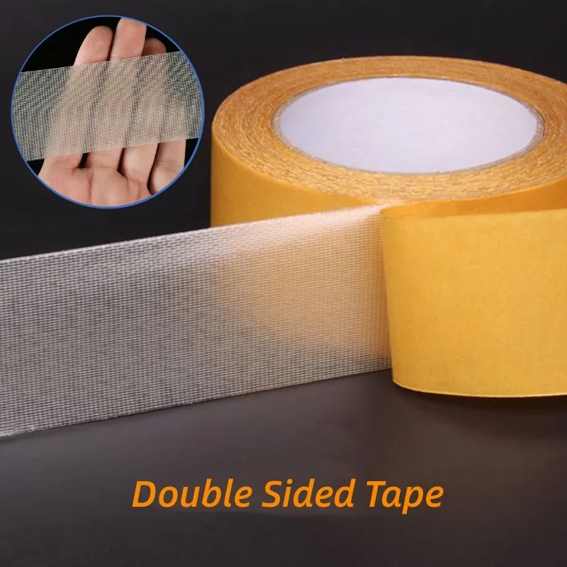 Strong Fixation Double Sided Tape Translucent Mesh Waterproof Super ...