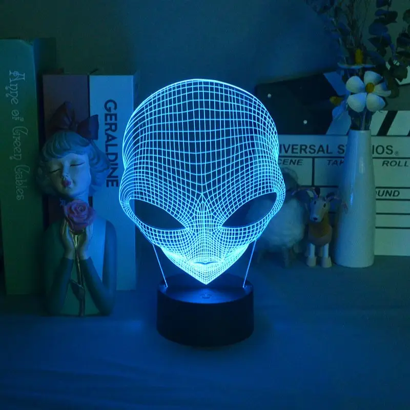 Pop-eyed-Alien-Shape-3D-Night-Light-Child-Cool-Present-for-Bedroom ...