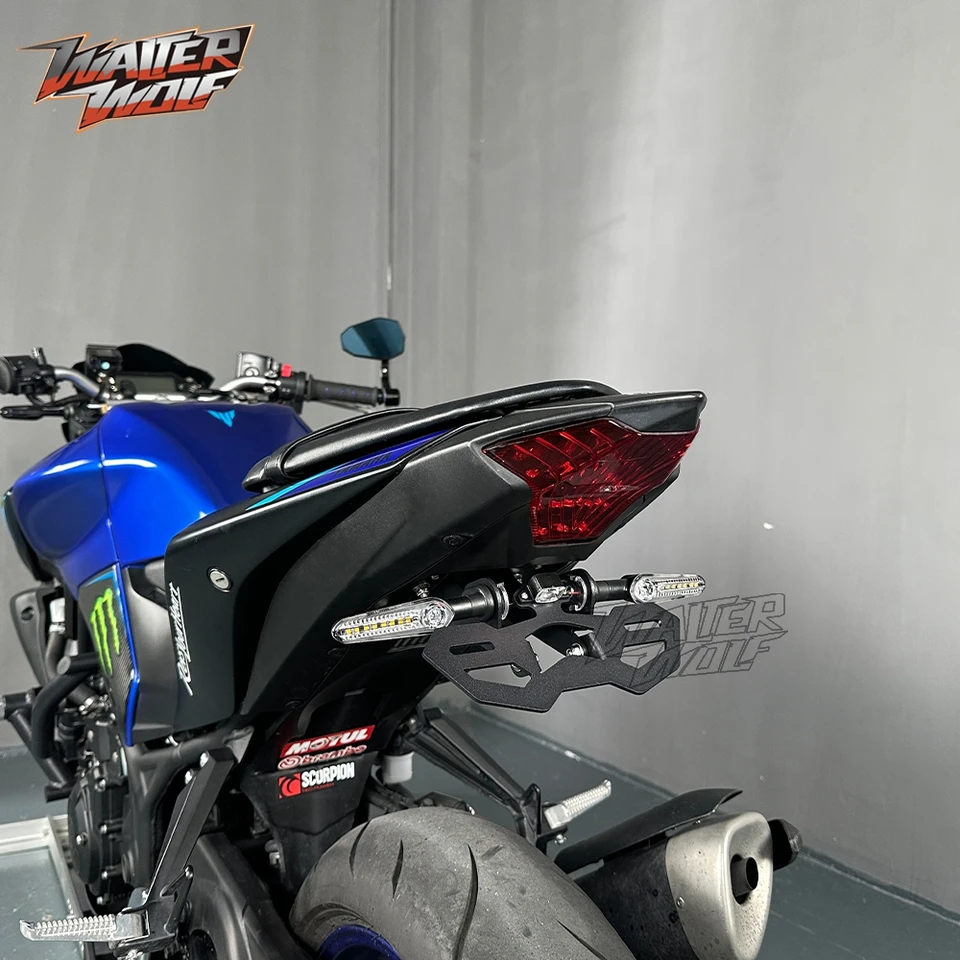 Yamaha Yzf R3 R25 Mt25 Fender Eliminator Bare Tsm Plate LED Tail Tidy