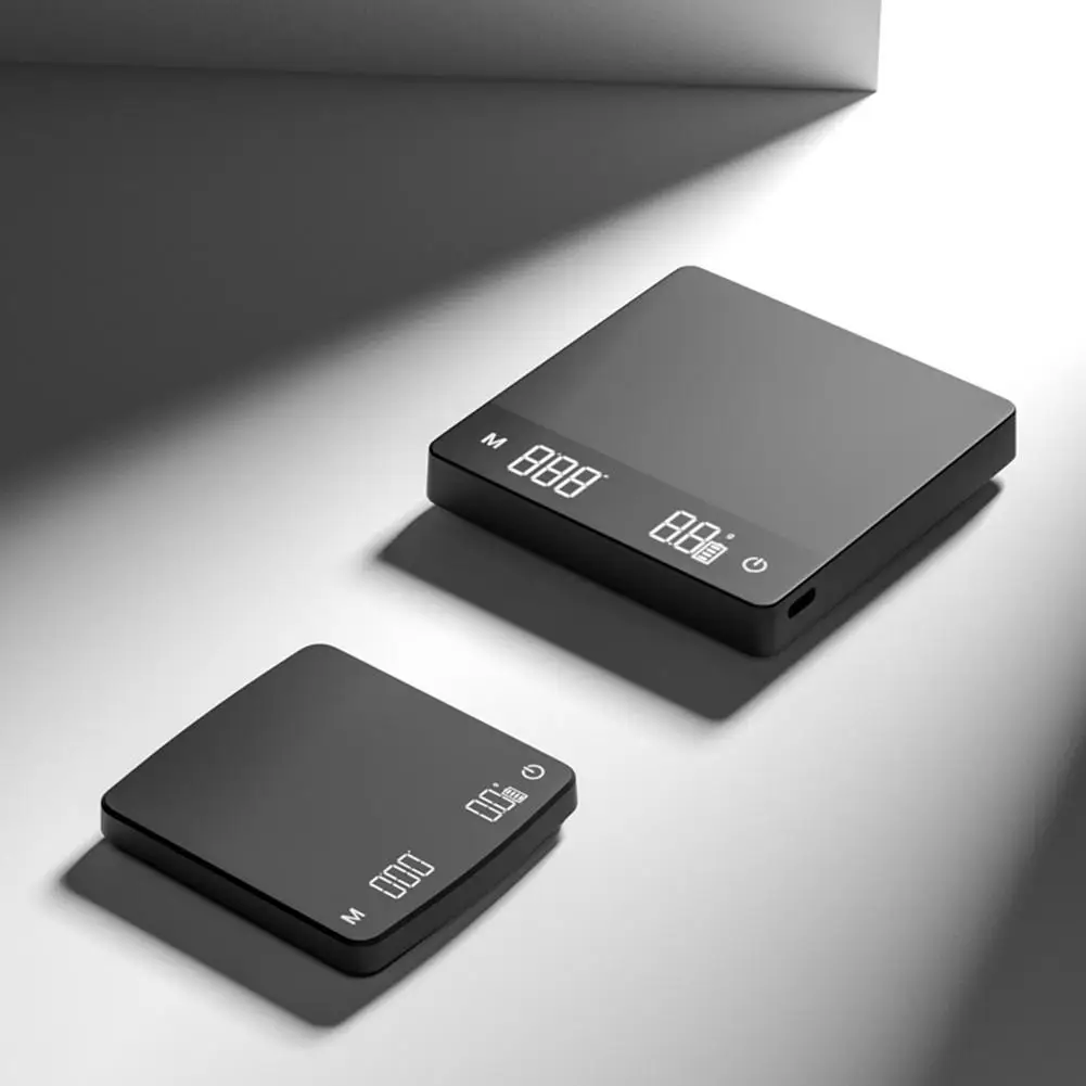 Usb Rechargeable Digital Coffee Scales with Timer High-precision Night ...