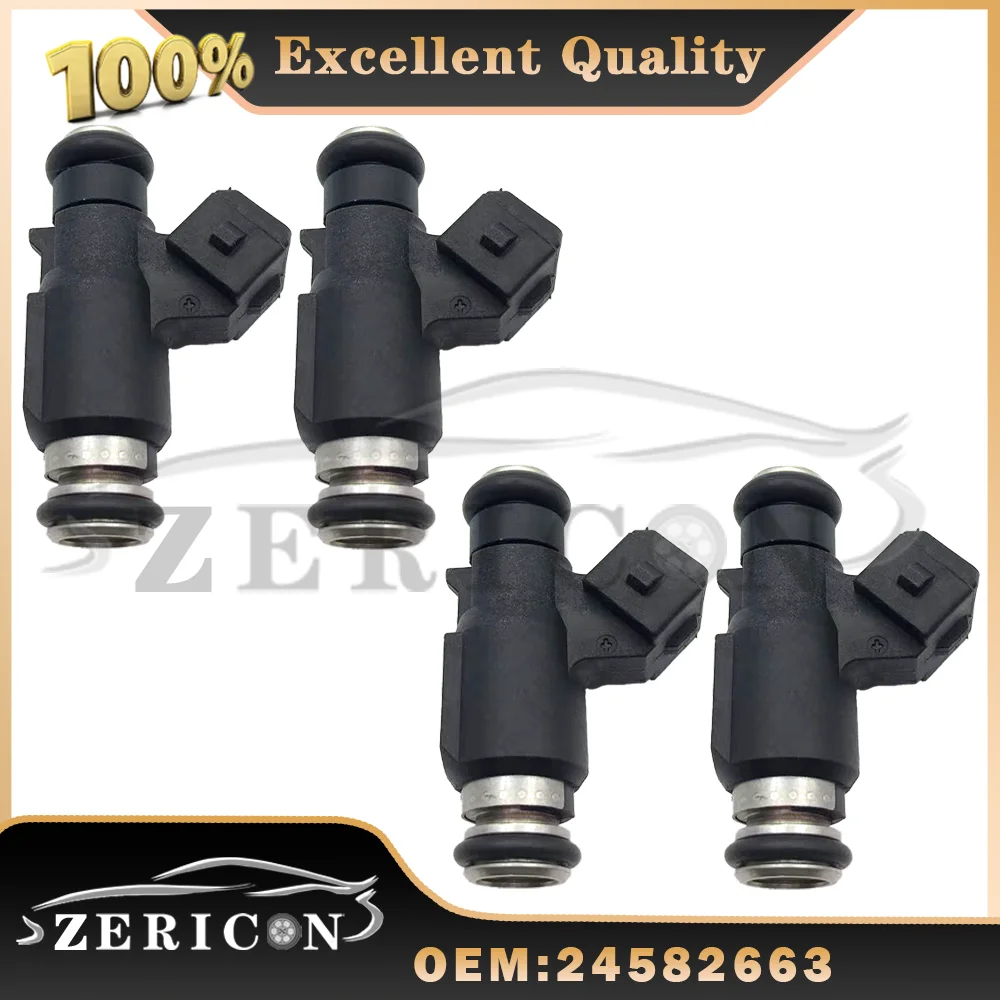 4pcs Brand New 24582663 Fuel Injectors Nozzle For Chevrolet Cobalt Spin ...