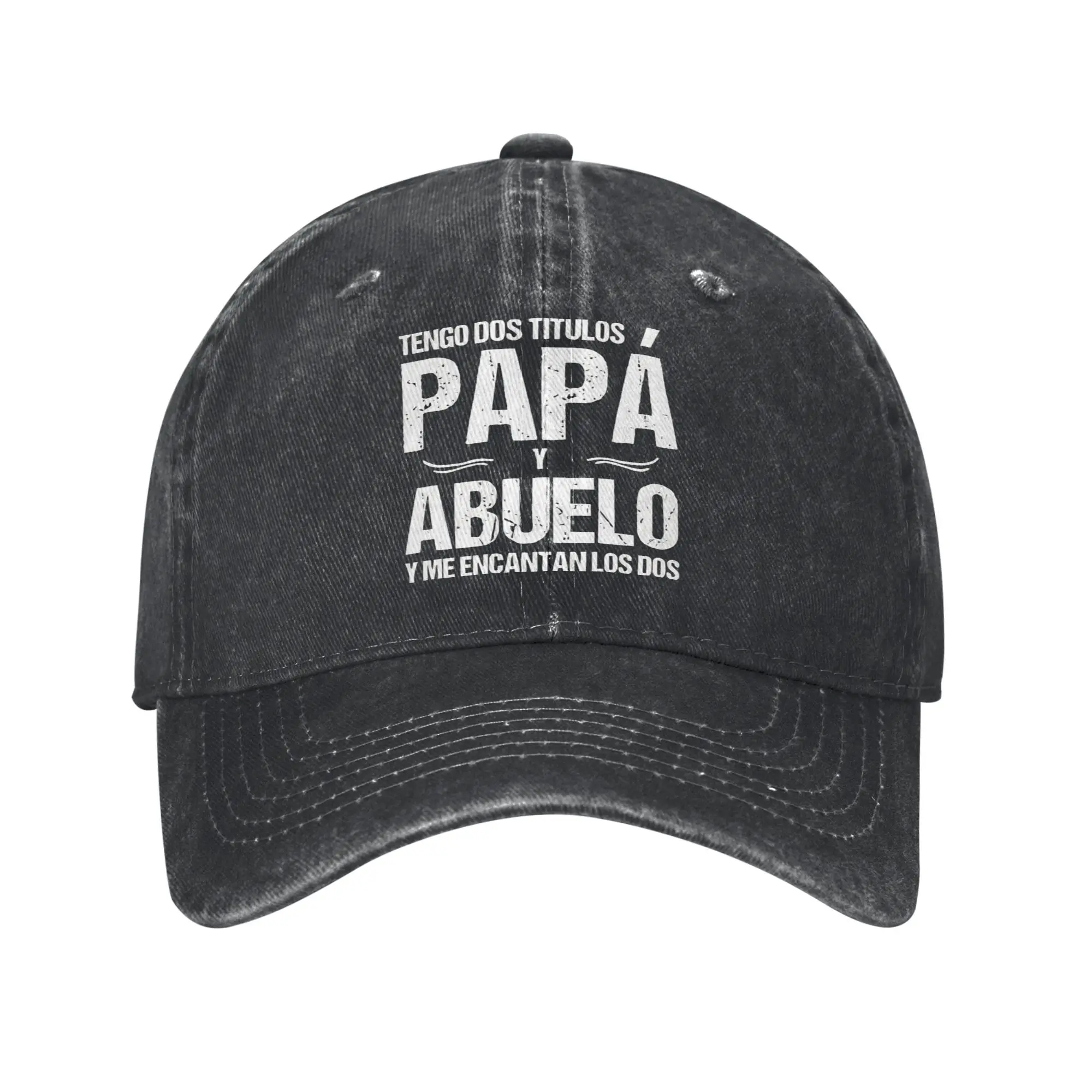 PAPA ABUELO Spanish Printed Casual Baseball Cap Kpop Rock Trucker Hat ...
