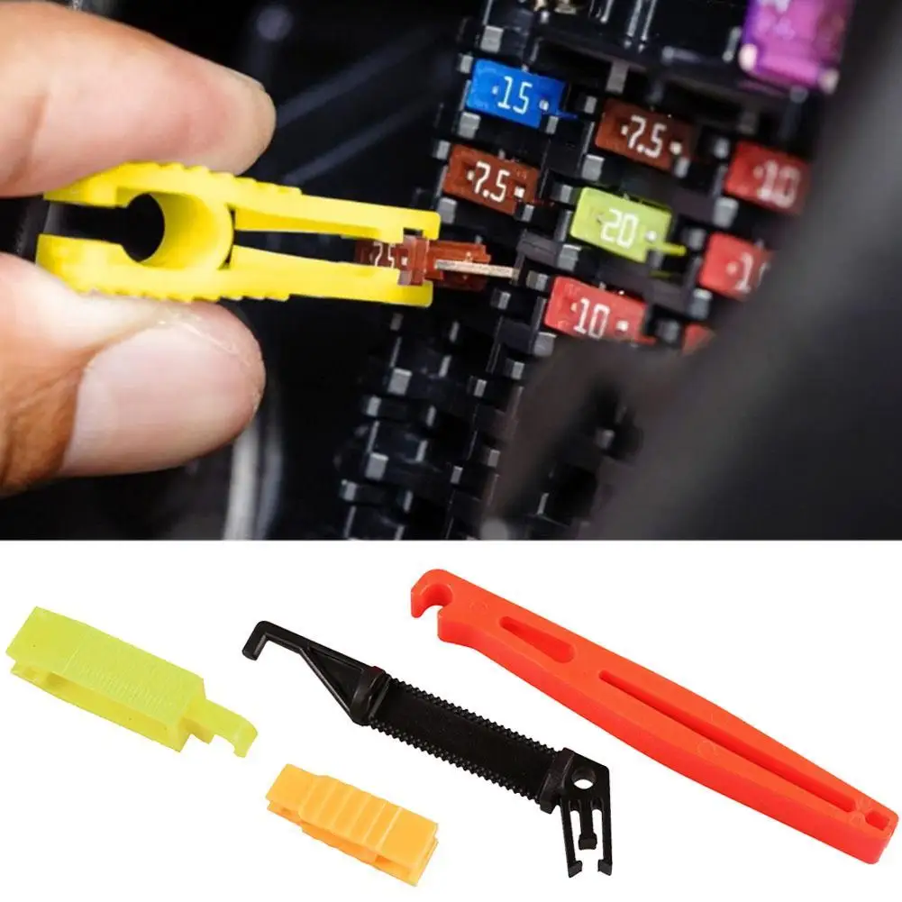 4 Pieces Micro Car Fuse Fetch Clips Car Fuse Extractor Fuse Remover ...