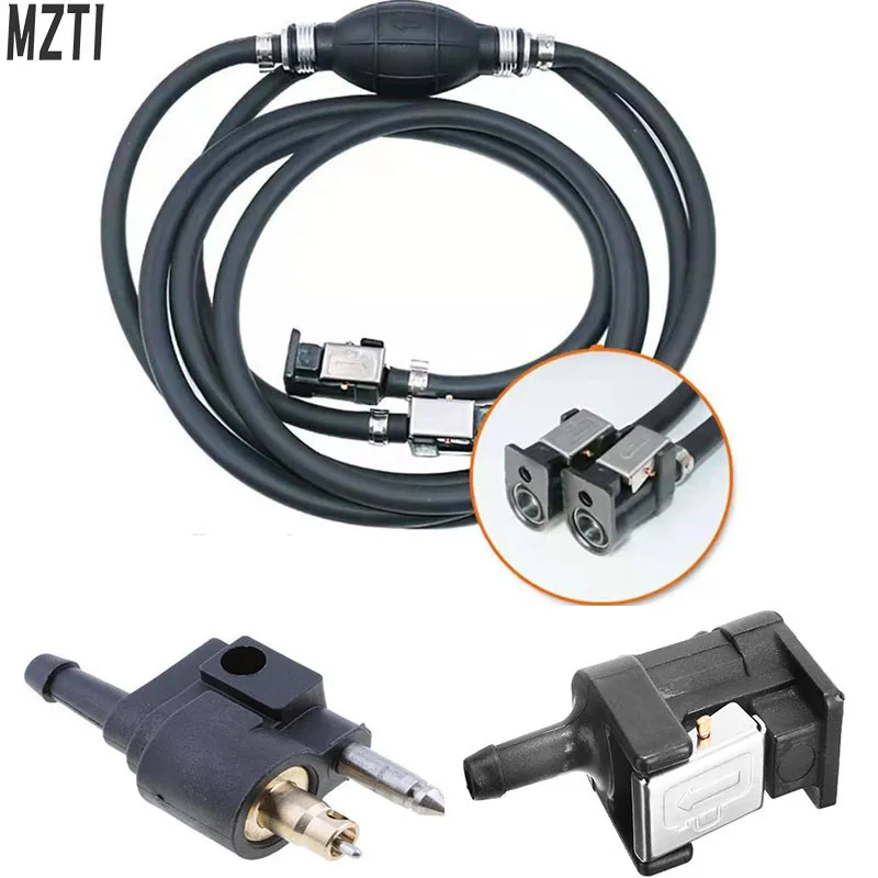 195mm-New-Fuel-Line-Hose-Outboard-Boat-Engine-Petrol-Tank-Connectors ...
