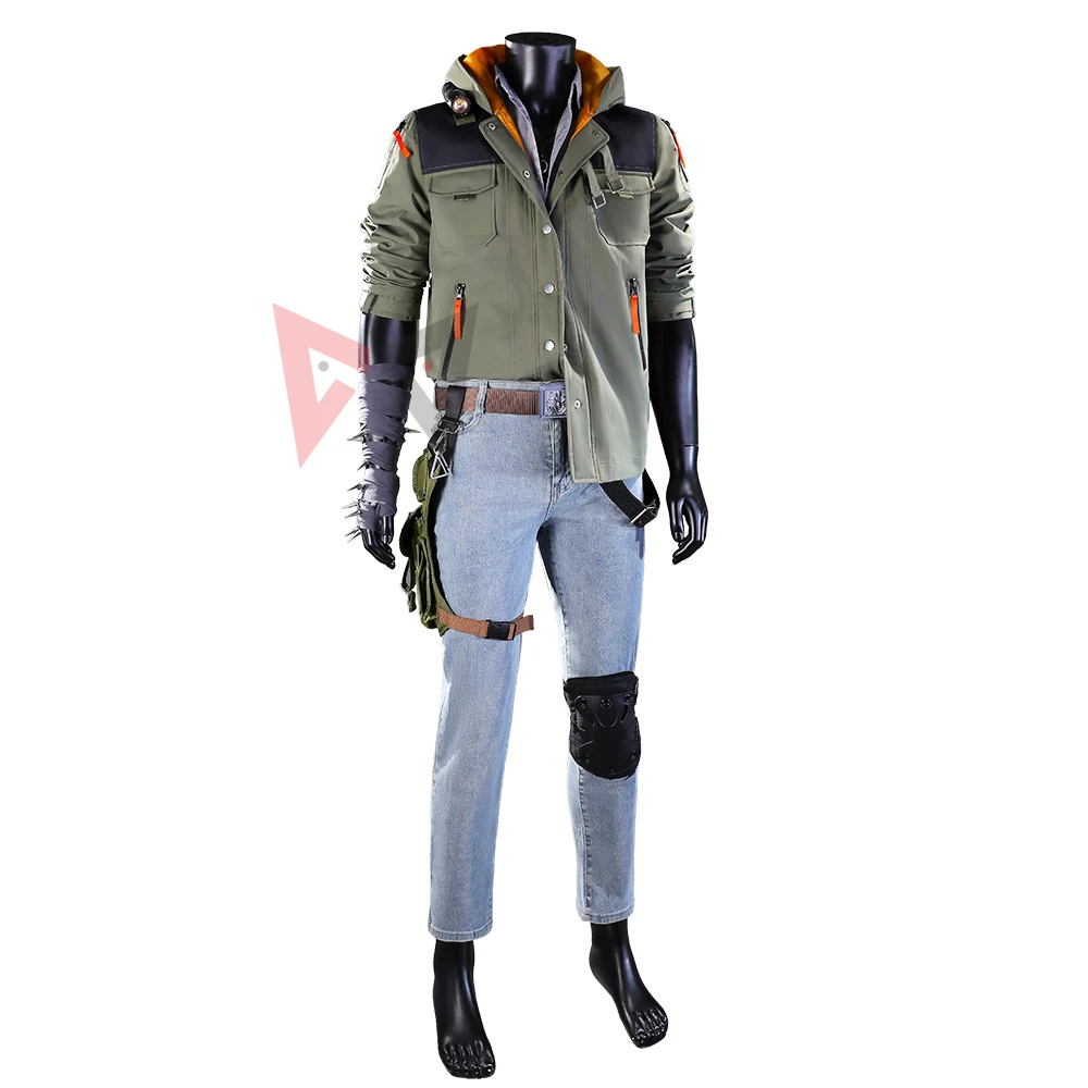 New Dying Light Kyle Crane Cosplay Costume Shirt Pants Coat Accessories ...