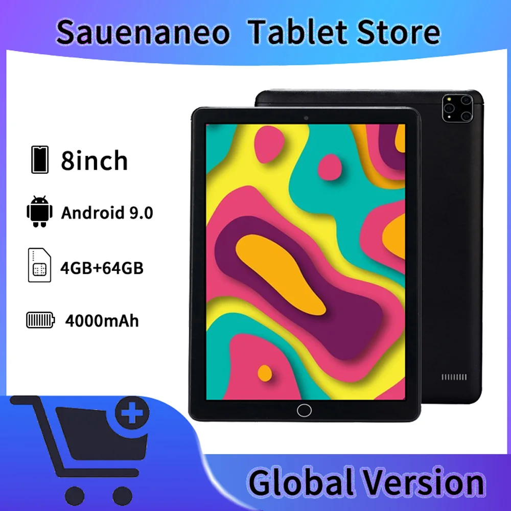 Sauenaneo-Mini-tableta-de-8-pulgadas-para-ni-os-4GB-de-RAM-64GB-de-ROM ...