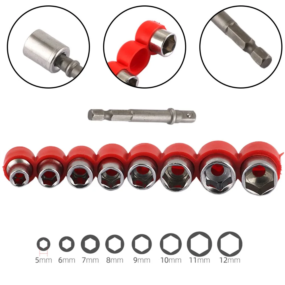 Cle a cliquet,Clé à douille métrique avec adaptateur, outil manuel de ...