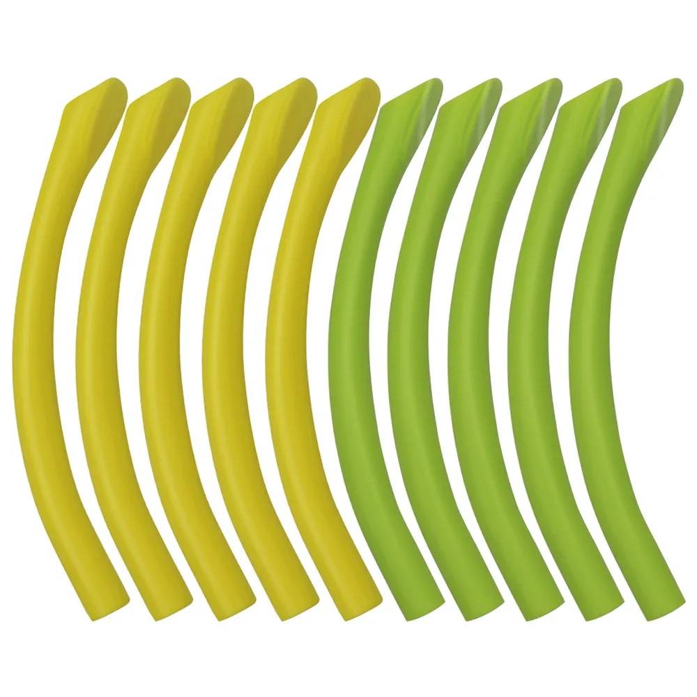 10Pcs/Lot Dental Autoclavable Strong Suction Tips Duckbill Curved ...