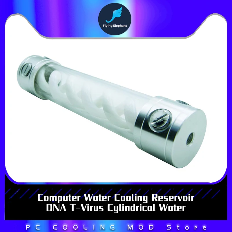 Computer Water Cooling Reservoir DNA T-Virus Cylindrical Water Tank ...