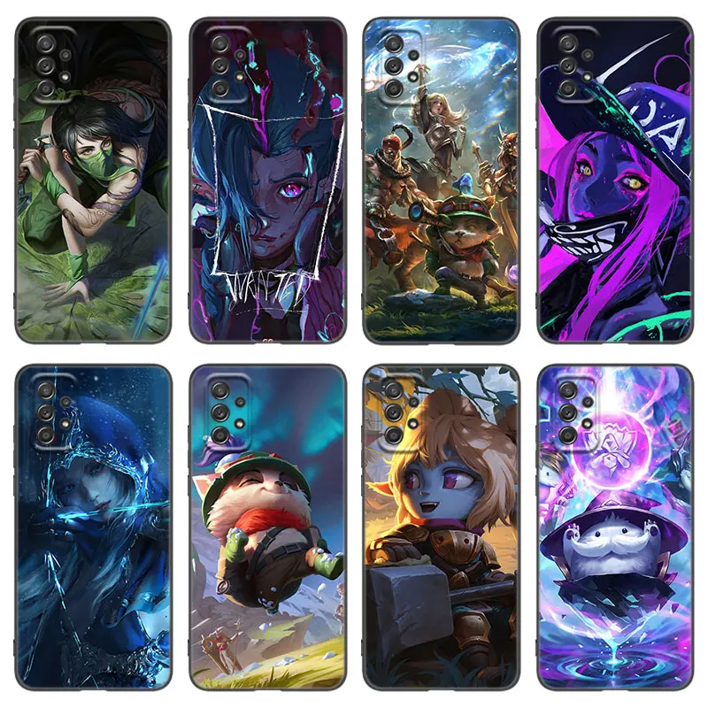 League-Of-Legends-Game-Case-For-Samsung-A13-A22-A24-A32-A14-A23-A25-A34 ...