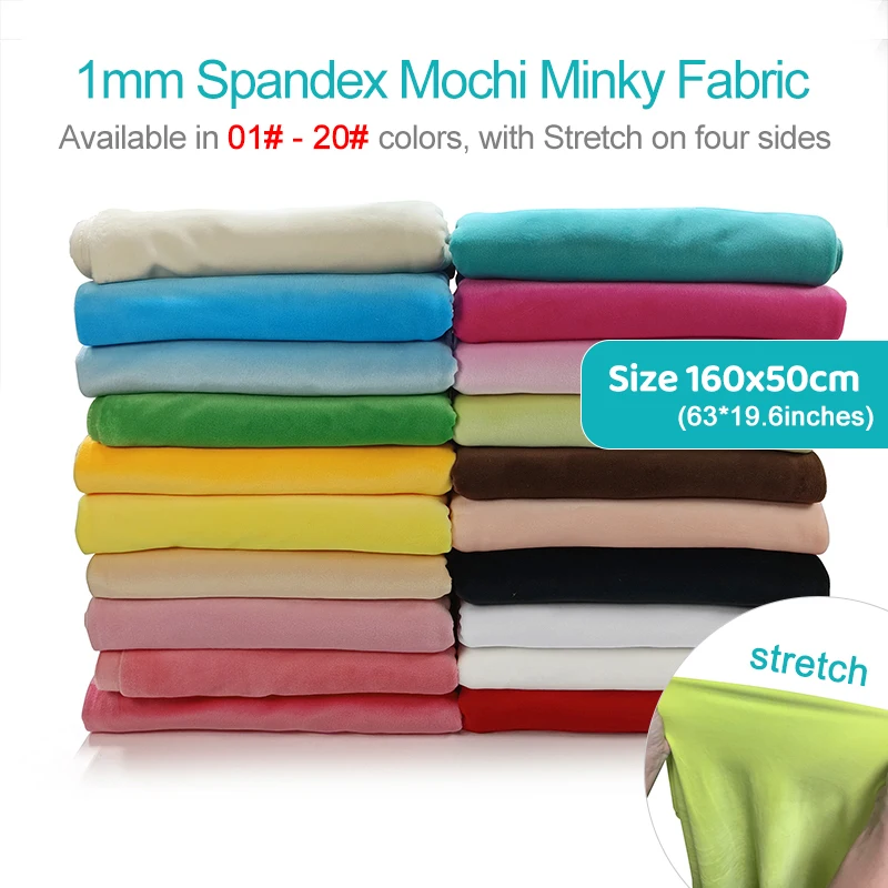 Super-Stretch-New20-Colors-Mochi-Minky-Fur-For-Making-Fursuit-Paw-160x50cm-1mm-Pile-Super ...