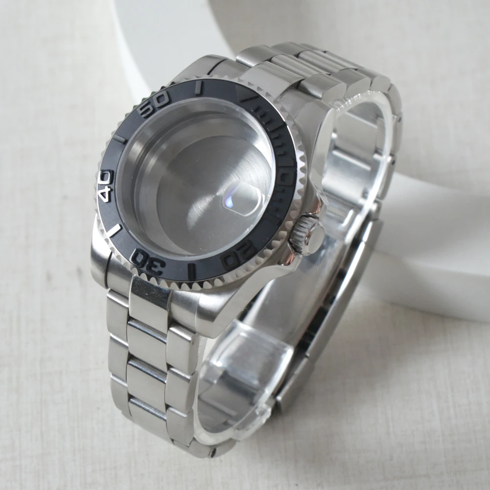 Seiko Mod NH35 40 мм Yacht Master Корпус из нержавеющей стали | AliExpress