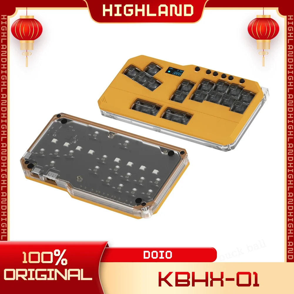 Doio-Hitbox-Kbhx-01-Mini-Keyboard-16keys-Game-Wired-Aluminium-Alloy-Hot ...