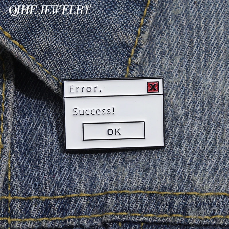 Error-Success-OK-Brooch-Popup-Window-Network-Meme-Enamel-Pin-Funny-Creative-Decorate-Ornament ...