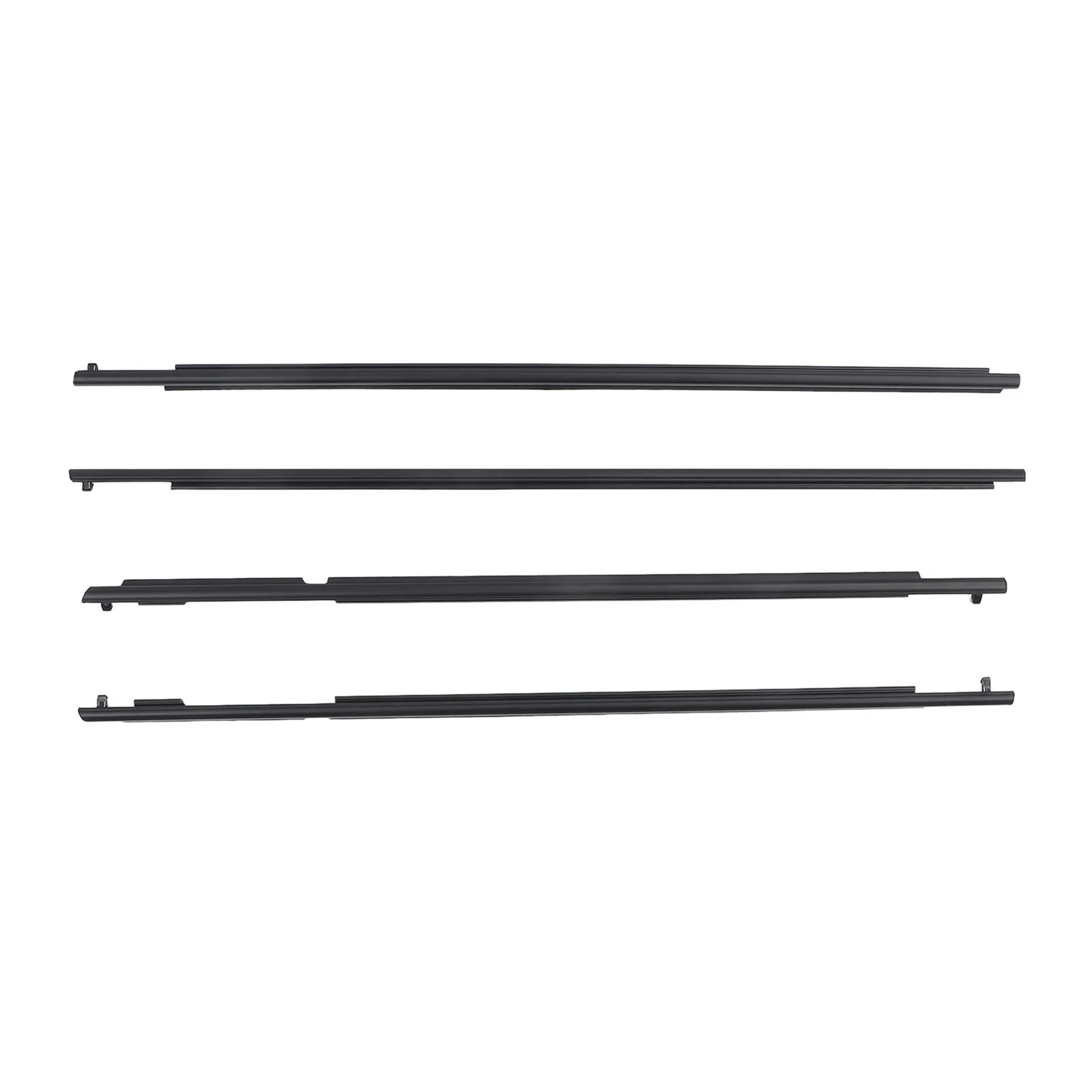 Door Belt Moulding Set 75711‑60072 Window Weatherstrip Sealing Belt for ...