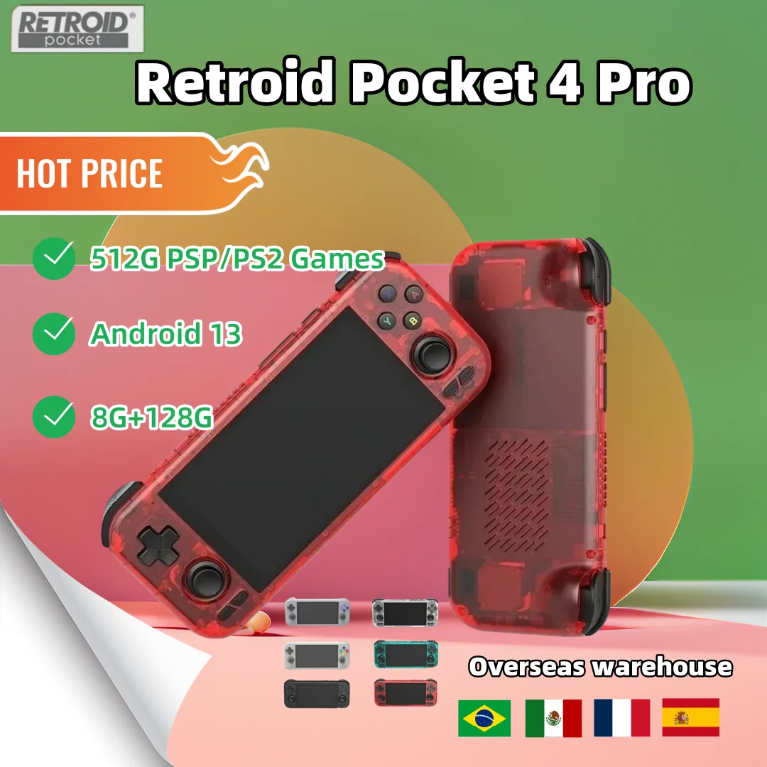 Retroid-consola-de-videojuegos-Pocket-4-Pro-Retro-reproductor-de-v-deo ...