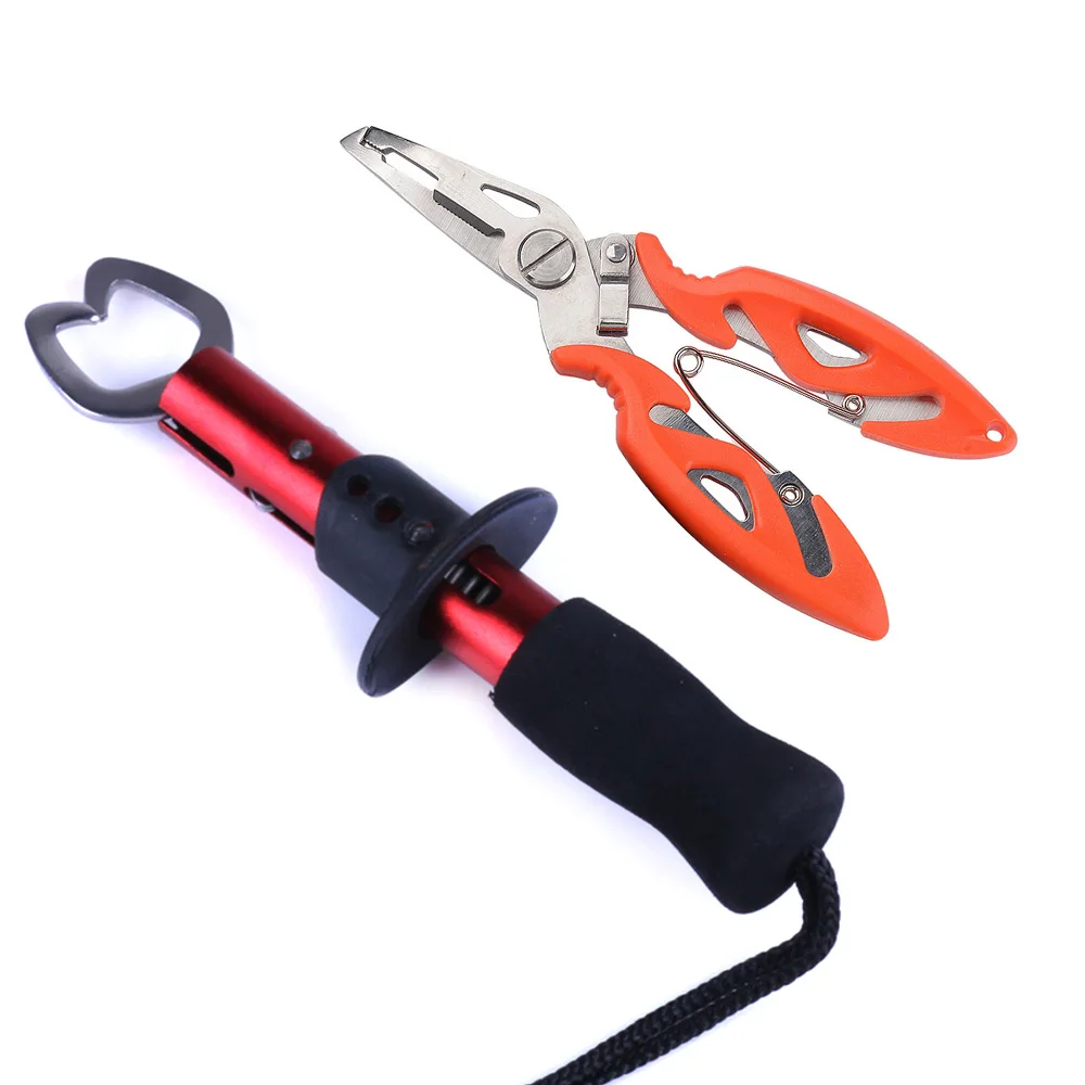 Fishing Pliers Fish Grip Set Fishing Tools Fishing Accessories Vise ...