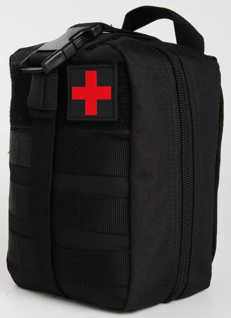 First Aid Survival Kit Tactical IFAK Pouch Supplied full set Molle ...