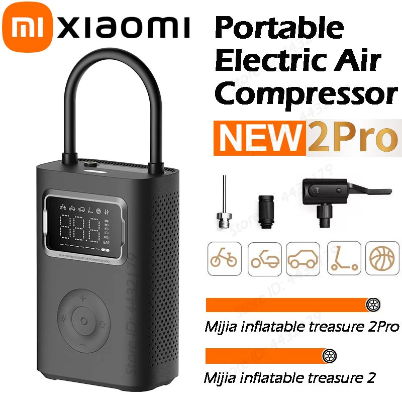 Xiaomi-Mijia-Air-Pump-2Pro-Portable-Electric-Air-Compressor-Mi ...