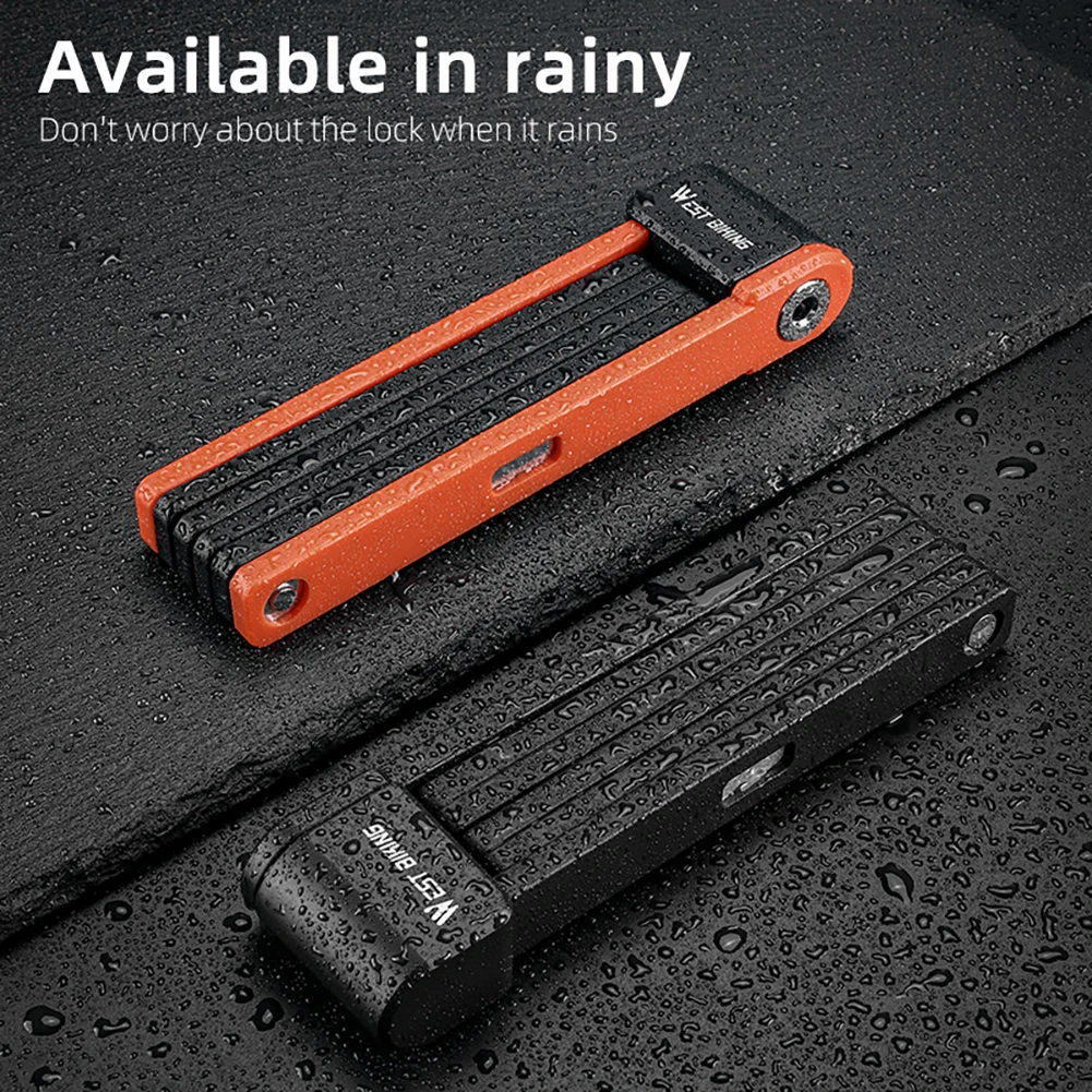 Serrure pliante antivol professionnelle,étanche,en acier allié,pour ...