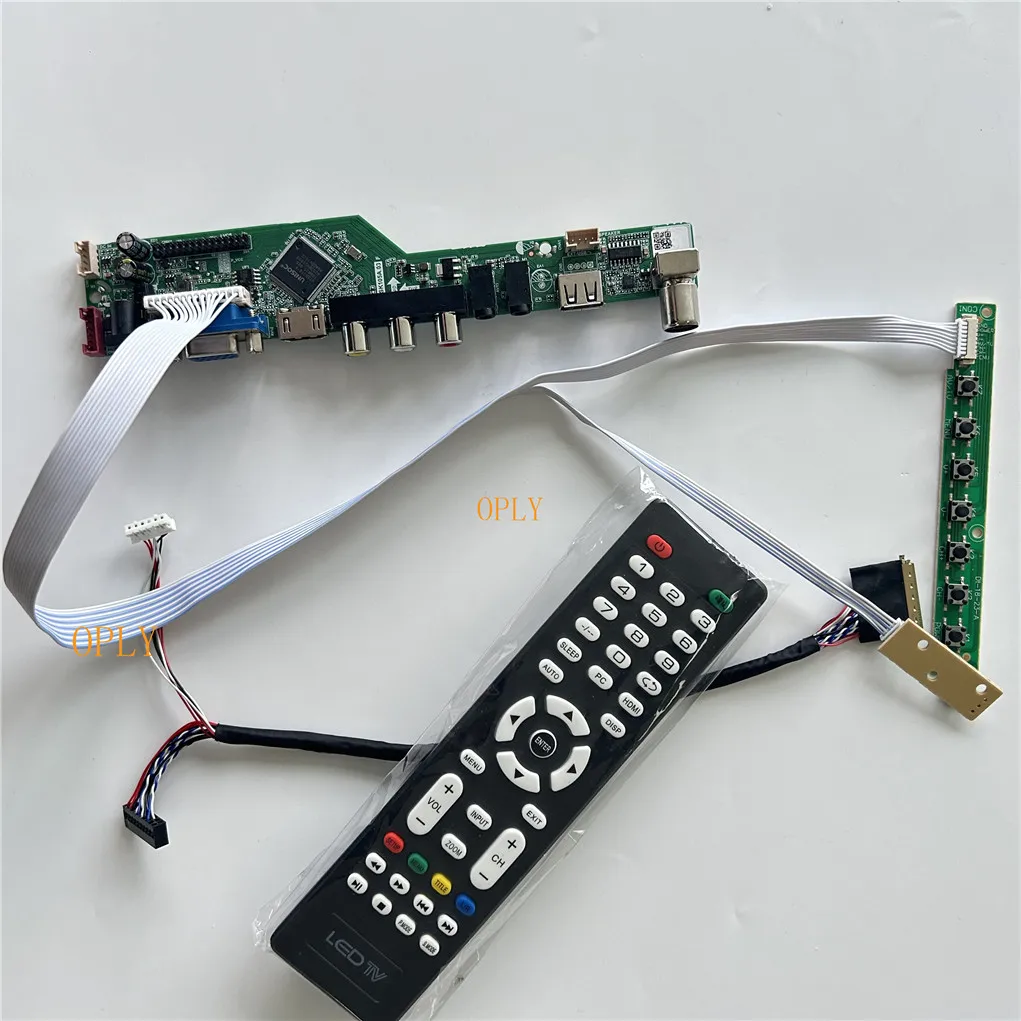 For B156HW02 B156HW01 V0/V7 B156HW03 1920X1080 15.6" HDMI-compatible TV ...