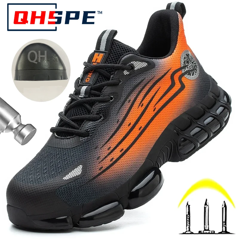Men-Air-Cushion-Sport-Safety-Shoes-Fashion-Work-Boots-Anti-smash-Anti ...