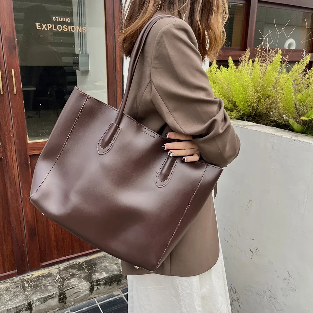 CGCBAG-Fashion-Designer-Luxury-Brand-Tote-Bag-For-Women-Simple-Solid ...