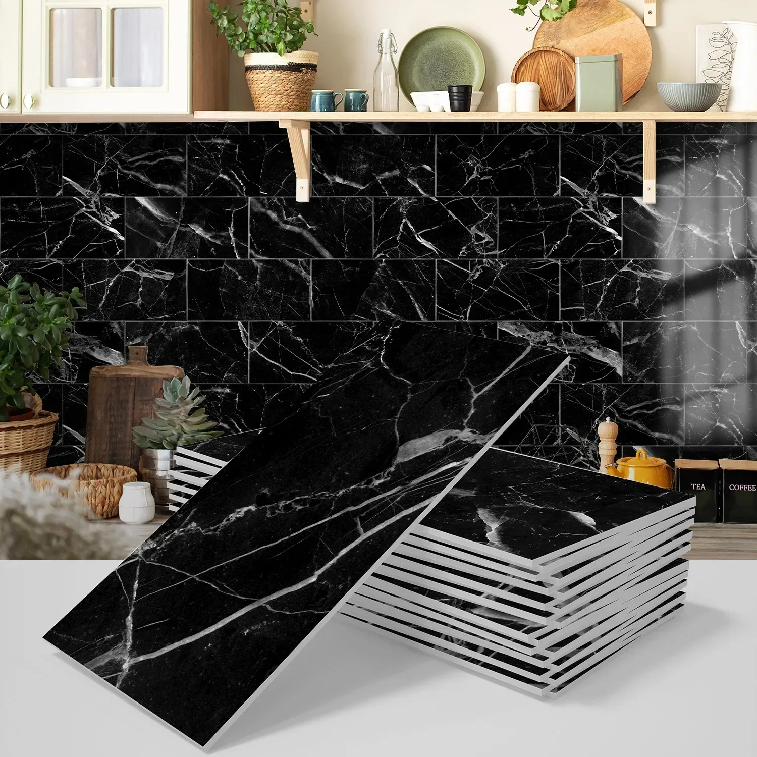 16Pcs-Marble-Wall-Sticker-Self-Adhesive-Wall-Panels-Vinyl-Foam ...