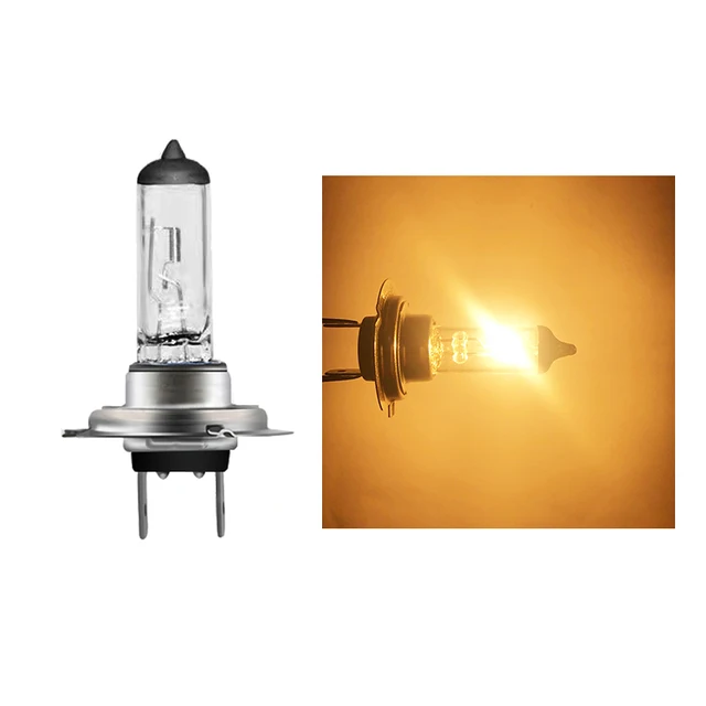 10Pcs H7 12V 55W Halogen Car Front Headlight Lights Signal Bulb Fog ...
