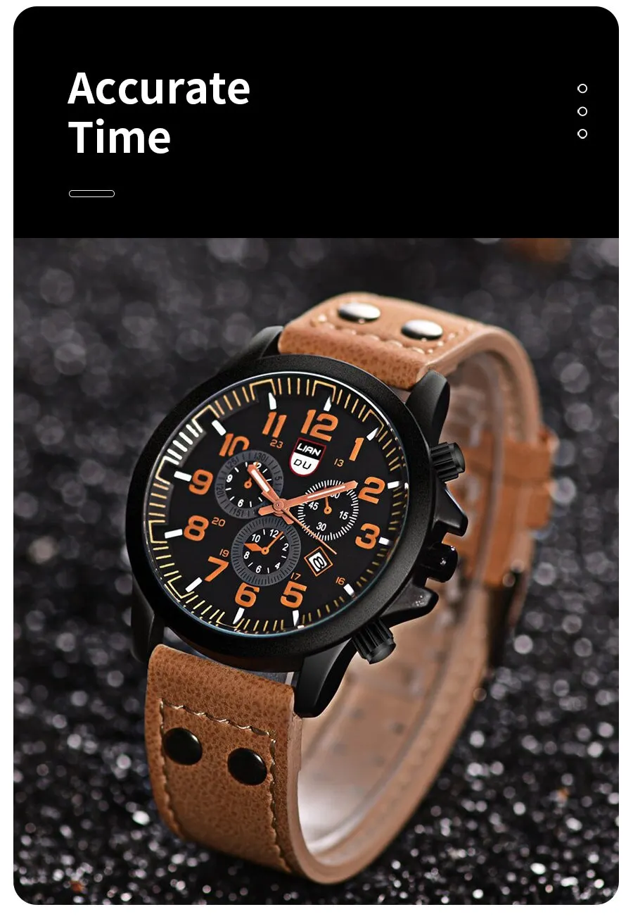 Montre À Quartz Pour Homme, Simple, Business, Ceinture - Quartz Montres ...