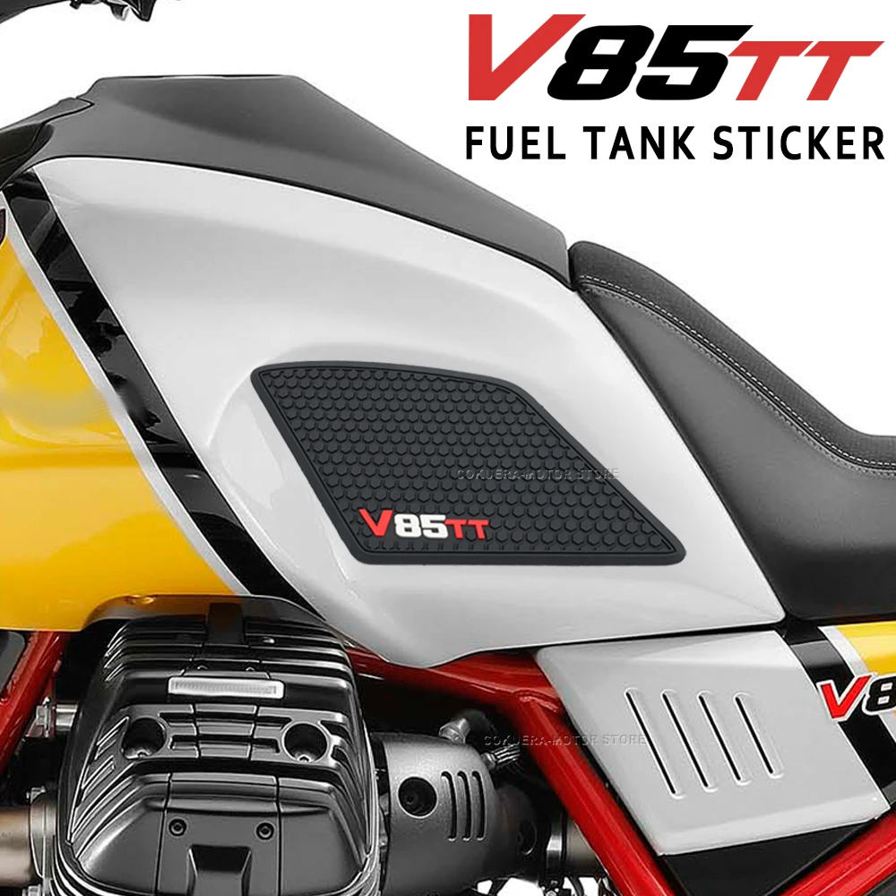 Non Slip Side Fuel Tank Stickers Pad Rubber Sticker Motorcycle ...