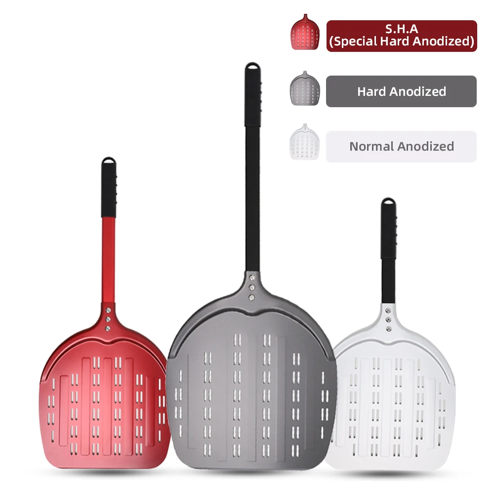 12-14Inch-Pizza-Peel-Long-Handle-Turning-Paddle-Aluminum-Pizza-Turner ...