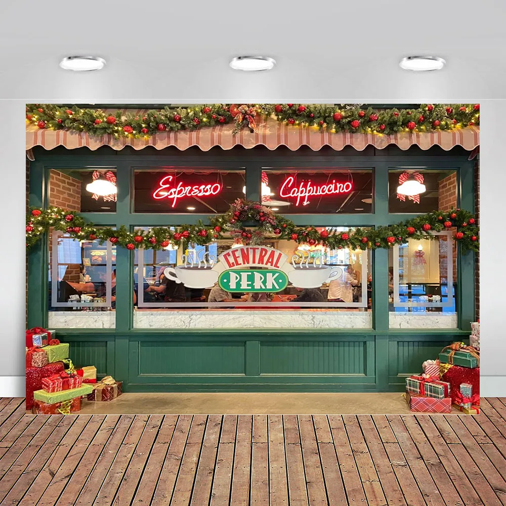 Friends-Photography-Backdrop-Central-Perk-Pub-Cafe-Background-Christmas ...