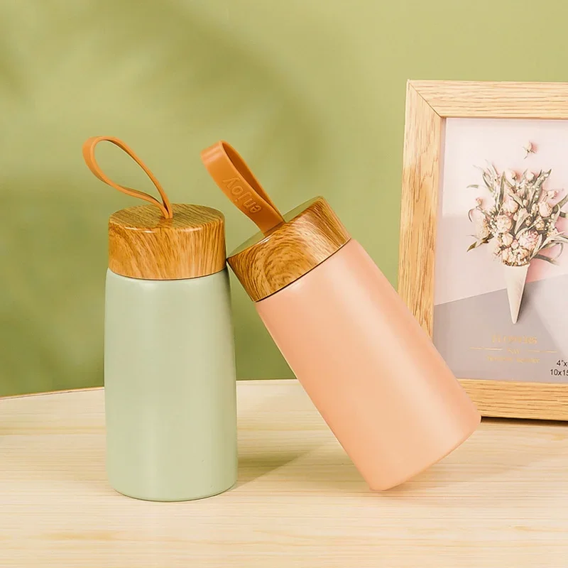 304-Stainless-Steel-Mini-Water-Bottle-Thermos-Vacuum-Flask-Portable ...
