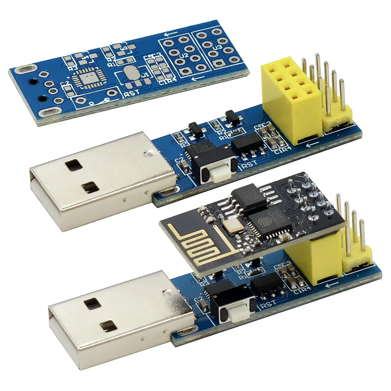 ESP8266-ESP-01-ESP-01S-WIFI-Module-Adapter-Download-Debug-FOR-ST-Link ...