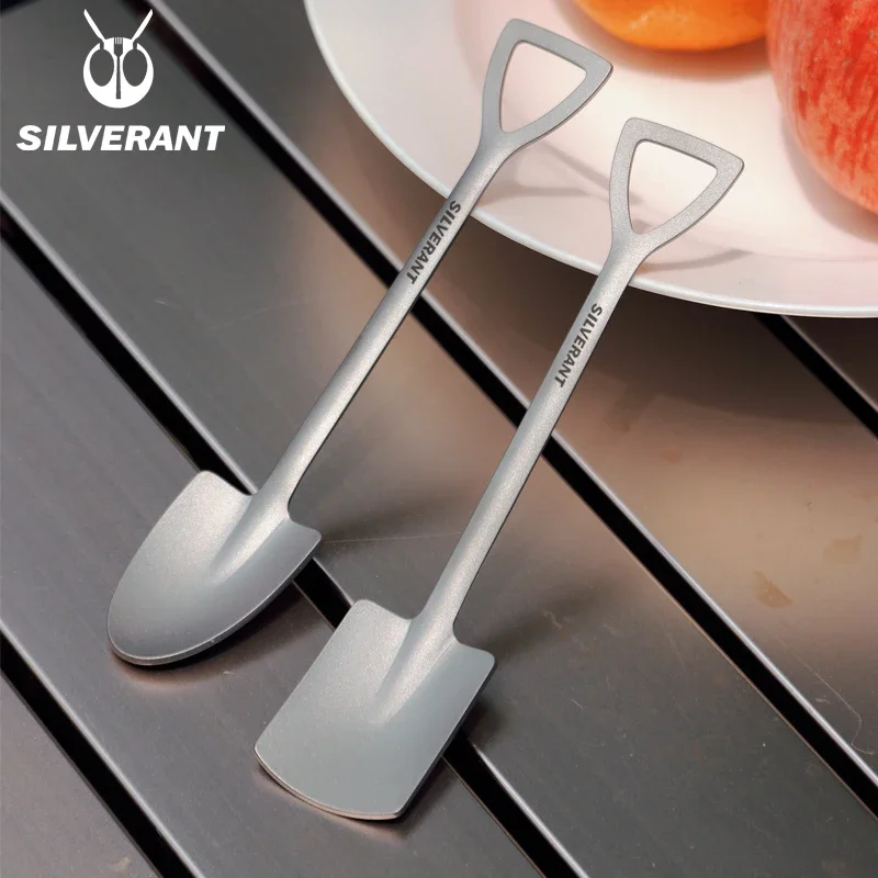 EDC-Titanium-Portable-Shovel-Shape-Spoon-Food-Soup-Watermelon ...